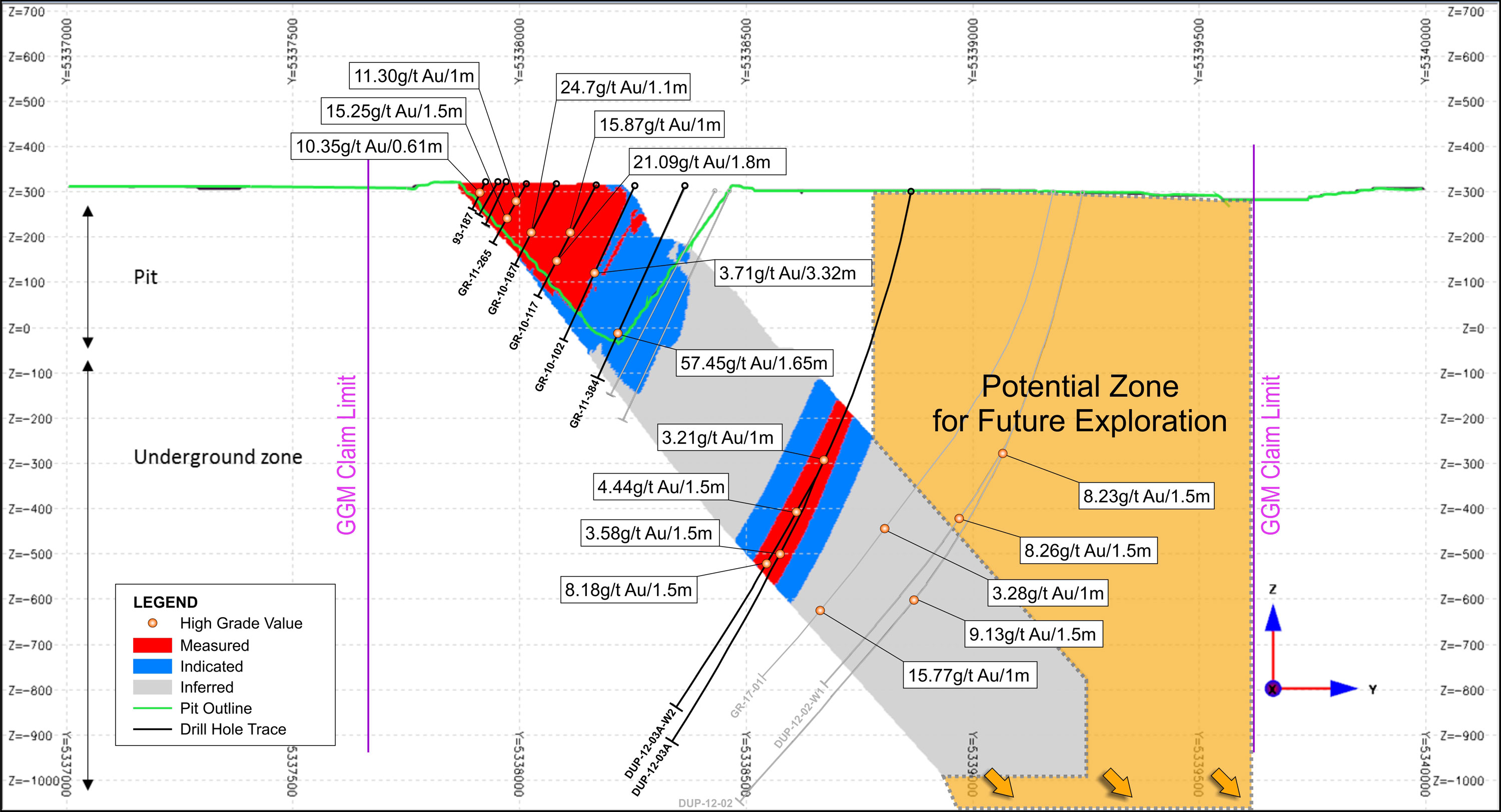 Maps | Granada Gold Mine Inc.